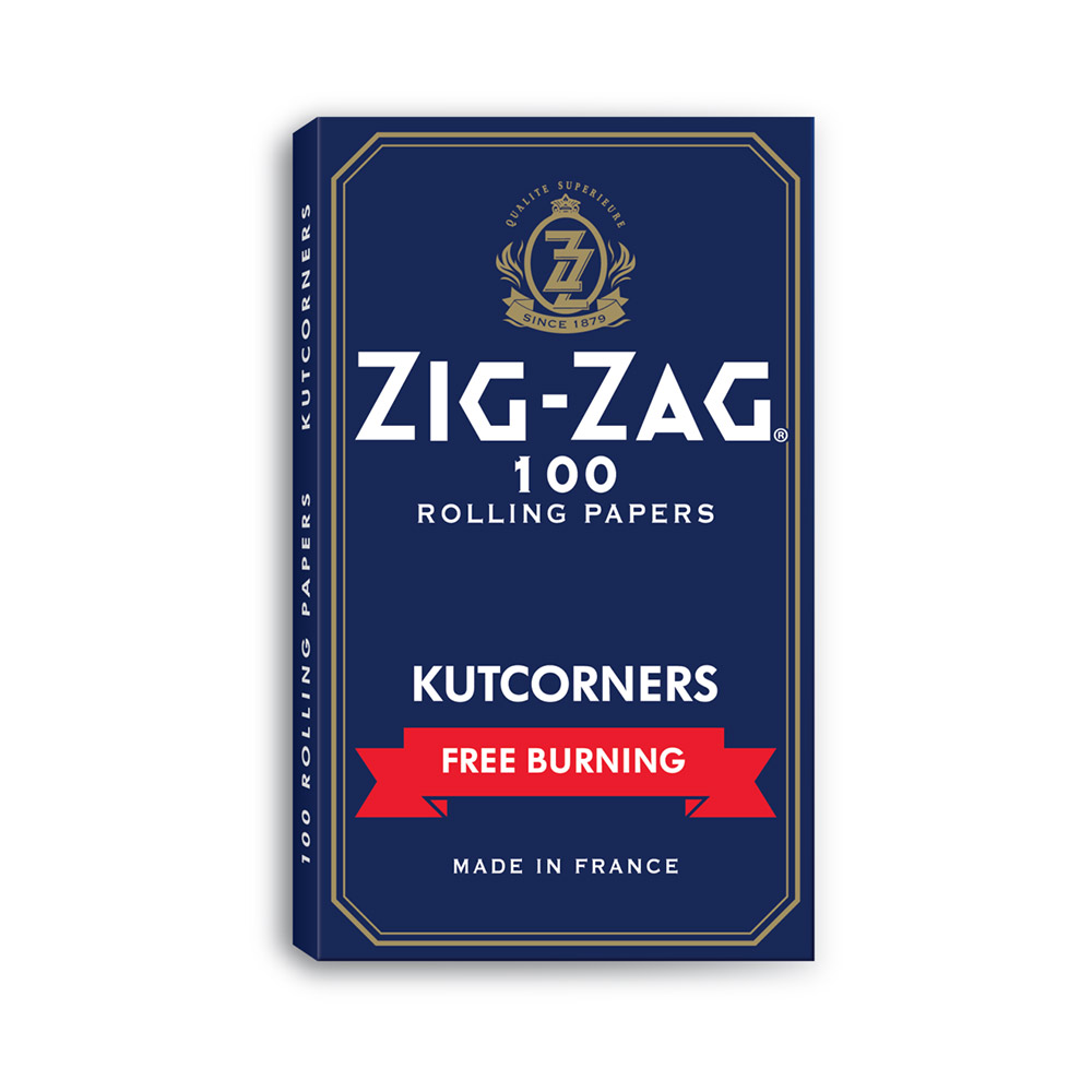 Blue Zig Zag Rolling Papers Box of 25 | Maq